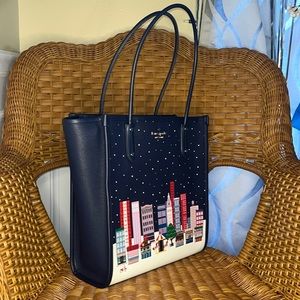 kate spade | Bags | Kate Spade Winter Wonders Pebbled Leather North ...